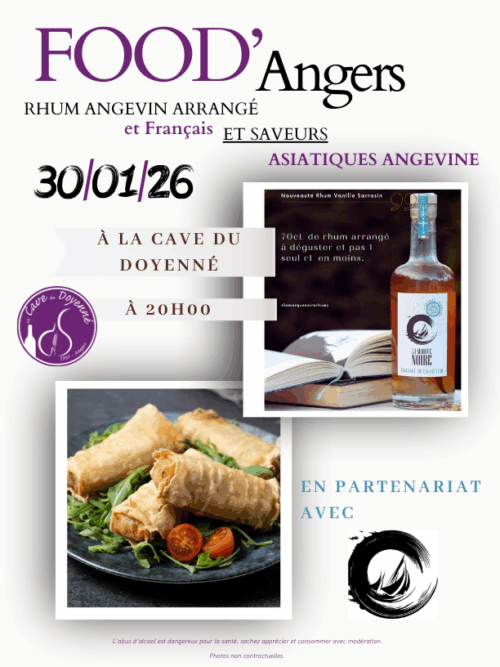 FOOD ANGERS 2026 : Rhum Angevin arrangé et Français et saveurs ...
